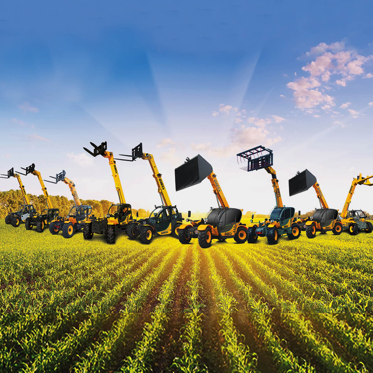 Dieci Telehandlers - Versatile and Farm Efficient - Dieci Australia