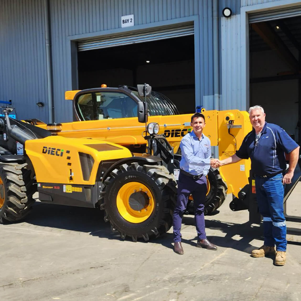 Dieci Samson 70.10 - in Support of the Industrial Cycle - Dieci Australia